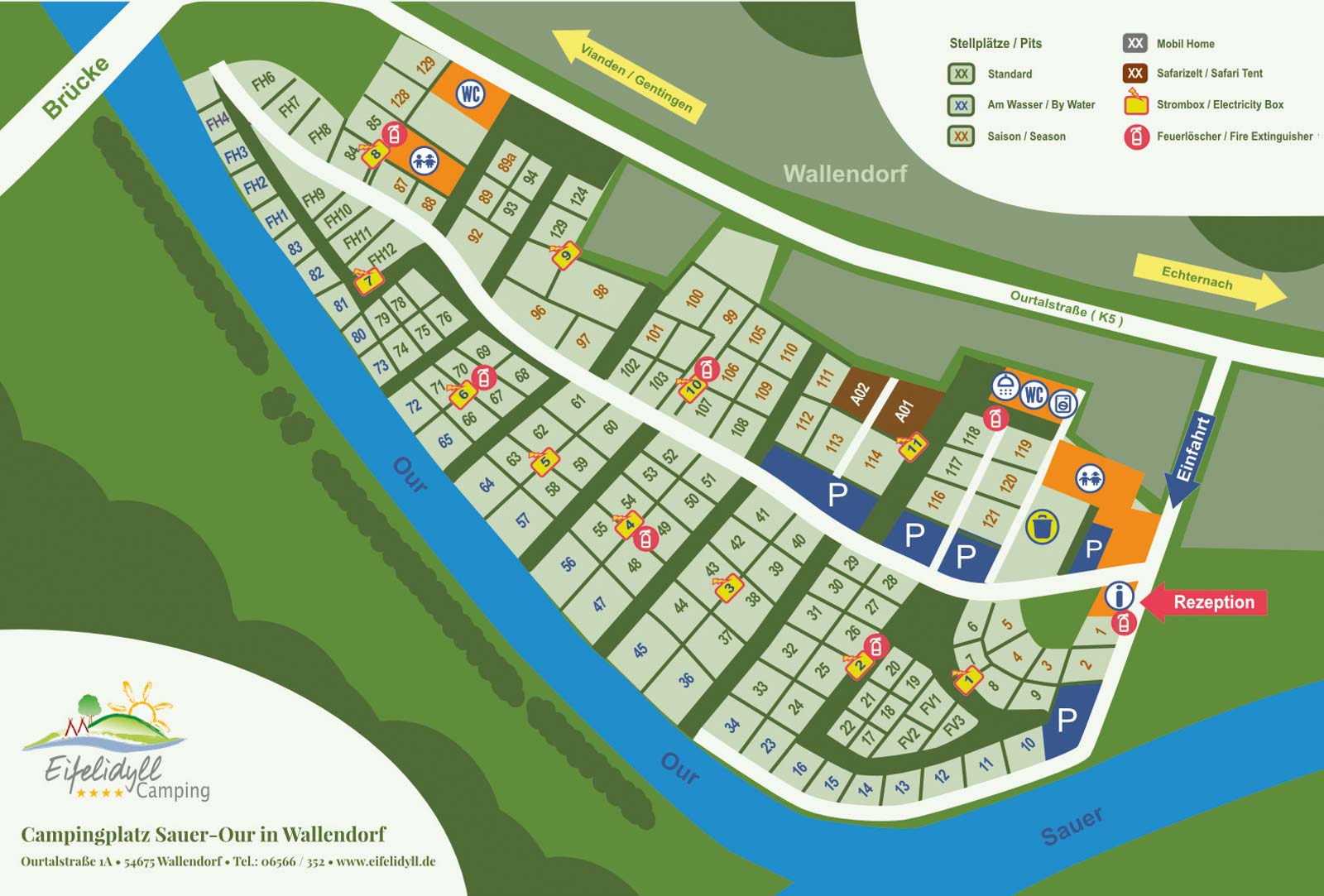 Campingplatz Sauer-Our - Eifel-Idyll